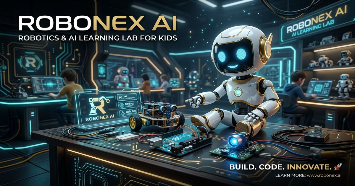 RoboNex AI | Hands-On AI & Robotics Learning Lab for Young Creators